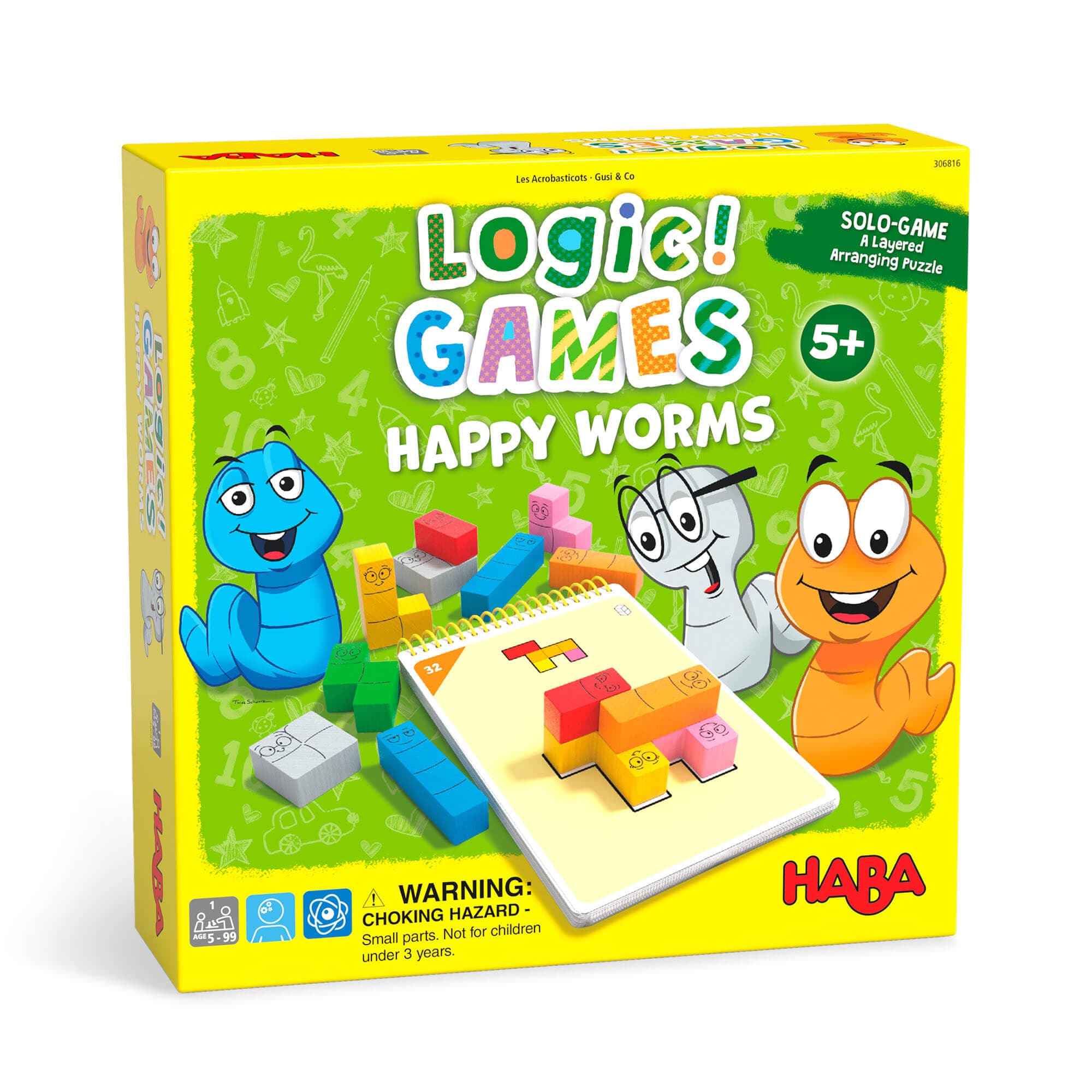 Logic! GAMES: Happy Worms | HABA USA