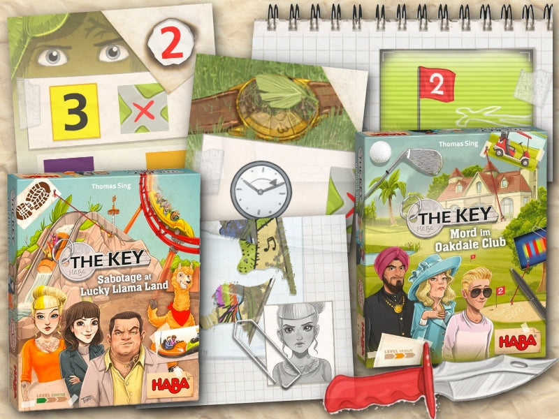 The Key Mystery Games to Debut in US at GenCon Spring and GAMA | HABA USA