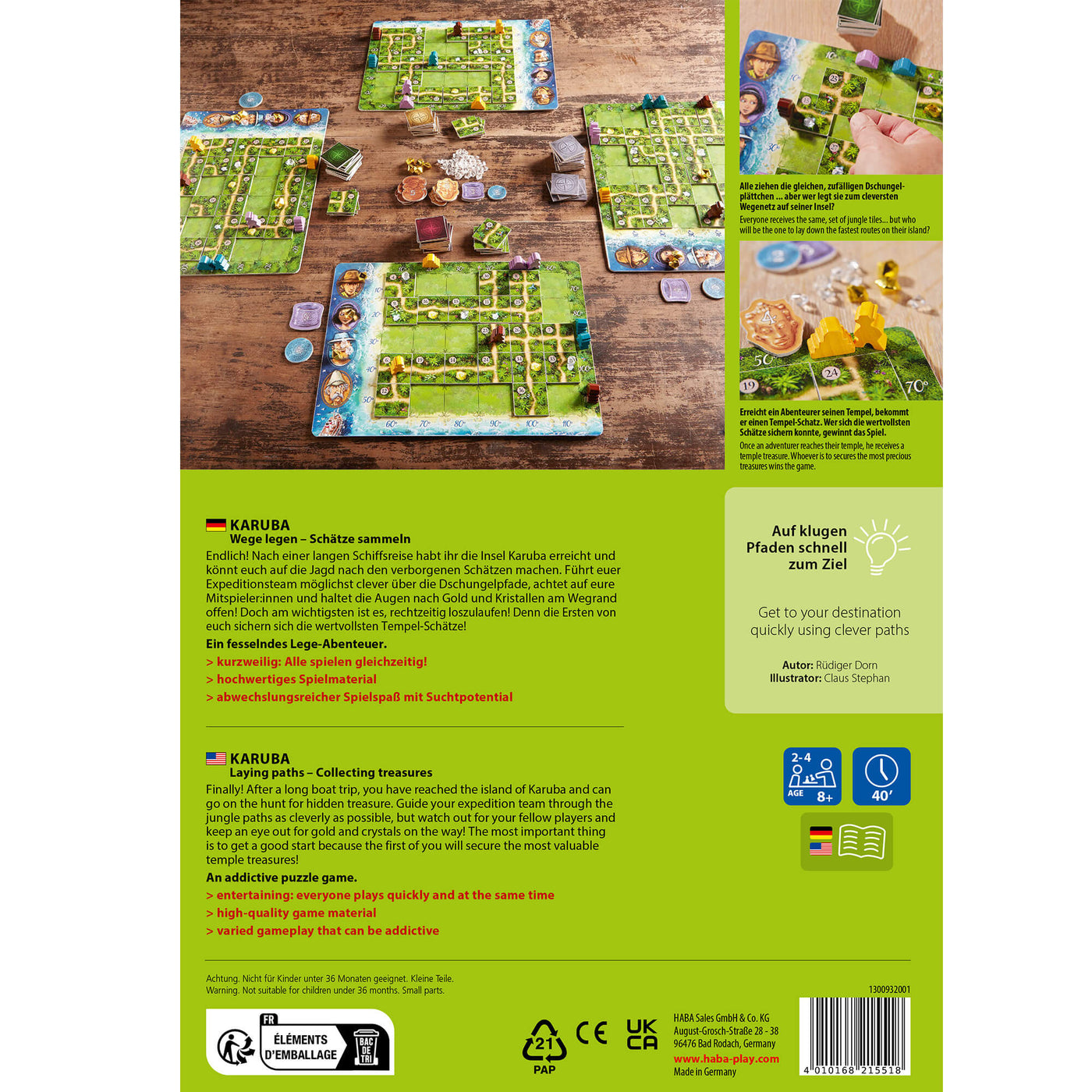 Karuba - Tile Laying Puzzle Game | HABA USA