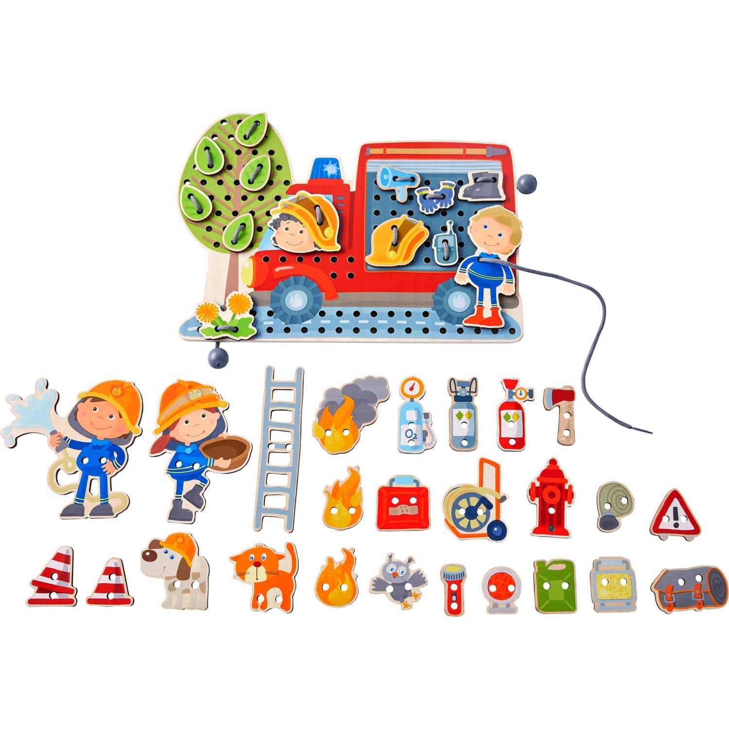 In Action! Threading & Lacing Game | HABA USA