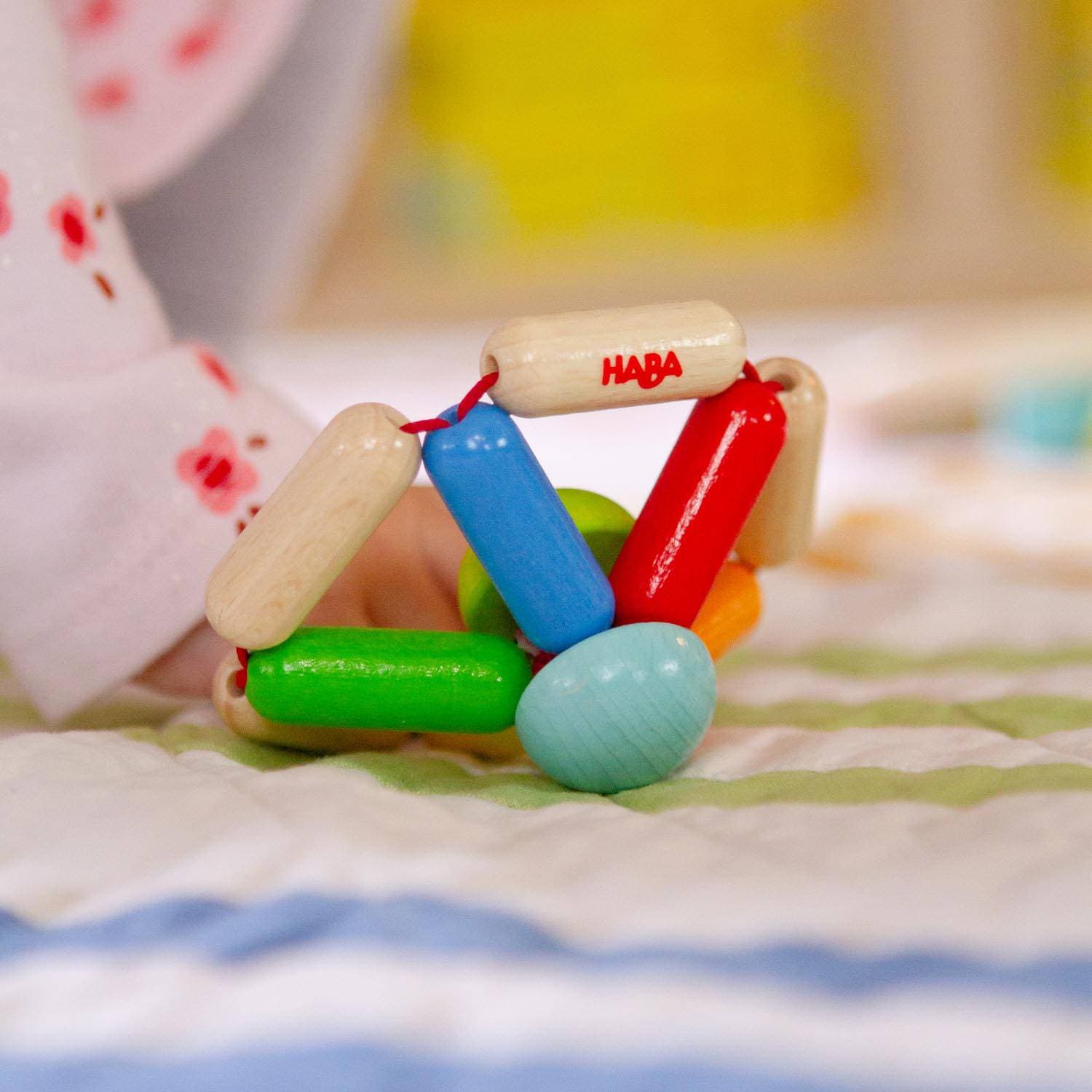 Color Carousel Wooden Baby Rattle | HABA USA